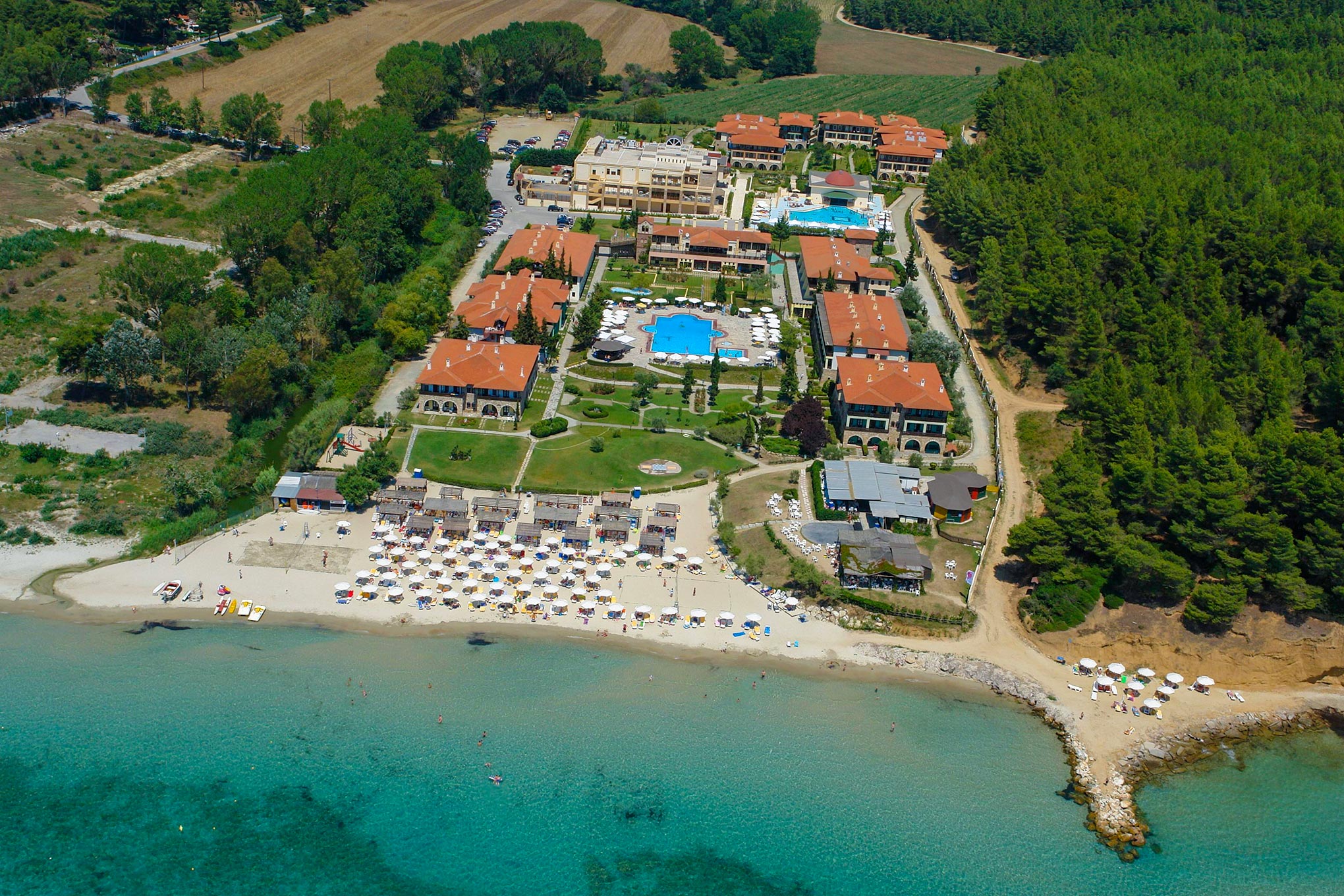 22-ри Септември на Халкидики - All Inclusive хотел Simantro beach 4*